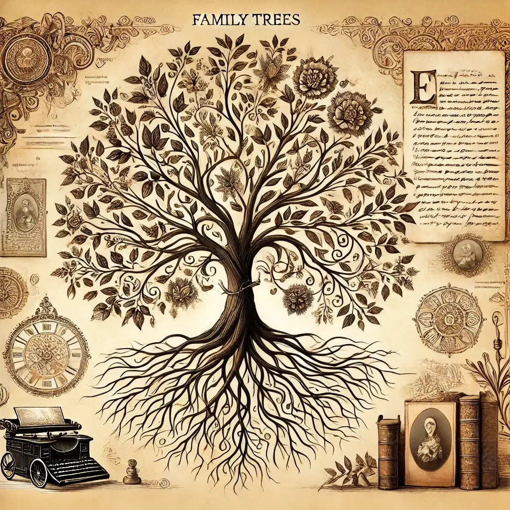 Tvorba rodokmenu na zakázku. Objevte příběh své rodiny.